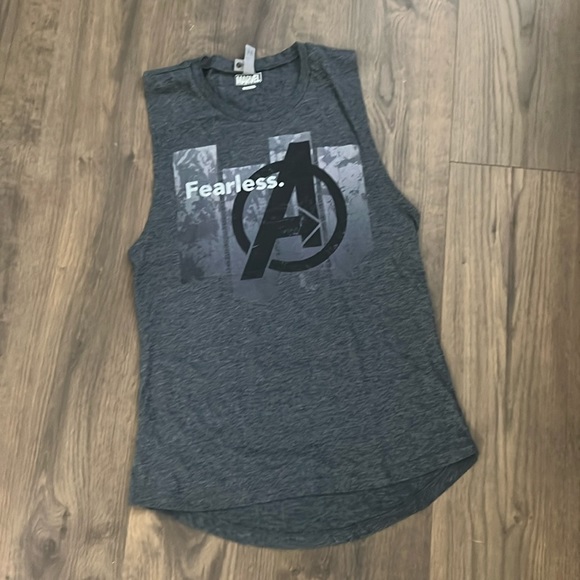 Marvel | Tops | Marvel Avengers Fearless Tank Top | Poshmark